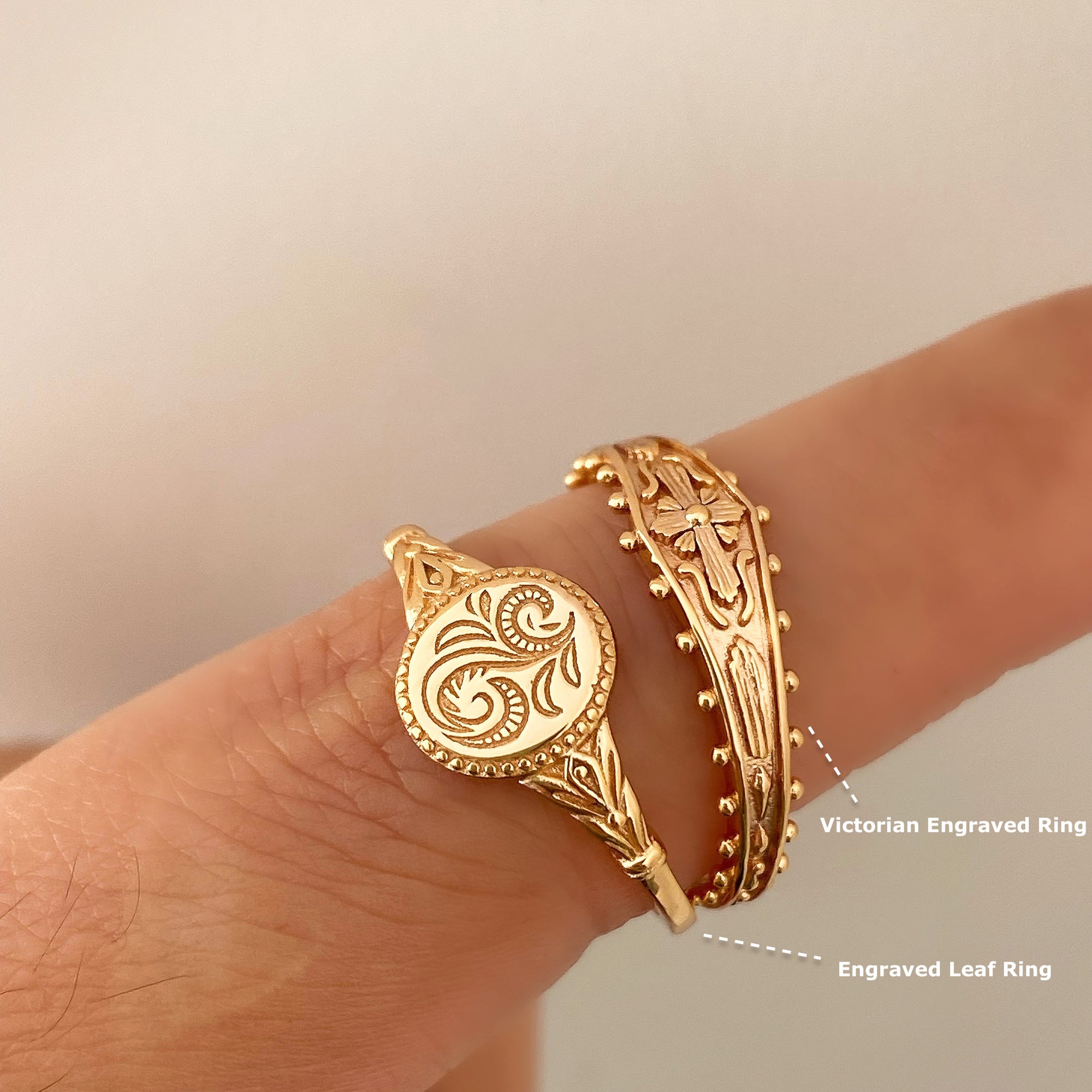 Victorian Engraved Ring-Preorder