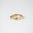 Gold Open Hands Ring