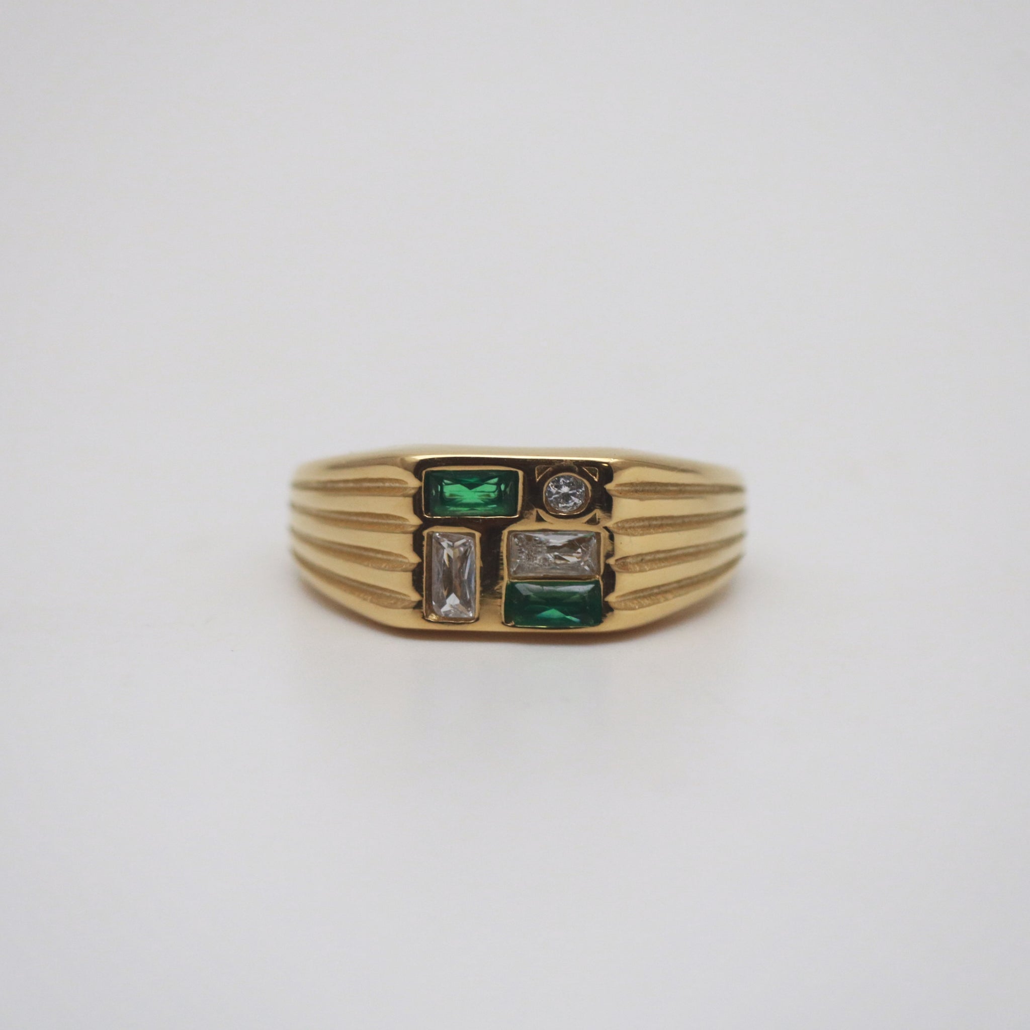 Solis Gemstone Signet Ring